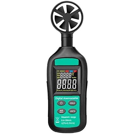 Wind Speed Meter Tool, Digital Anemometer, High Precision Anemometer ...