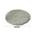 EDHITNR Round Memory Foam Floor Cushion, Thickened Removable Washable ...