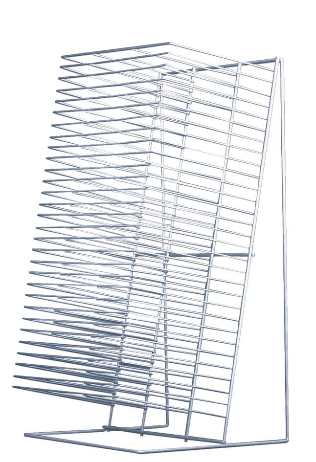 Sax Single-Slide Table Top Drying Rack, 30 Shelves, 8 x 12 Inches ...