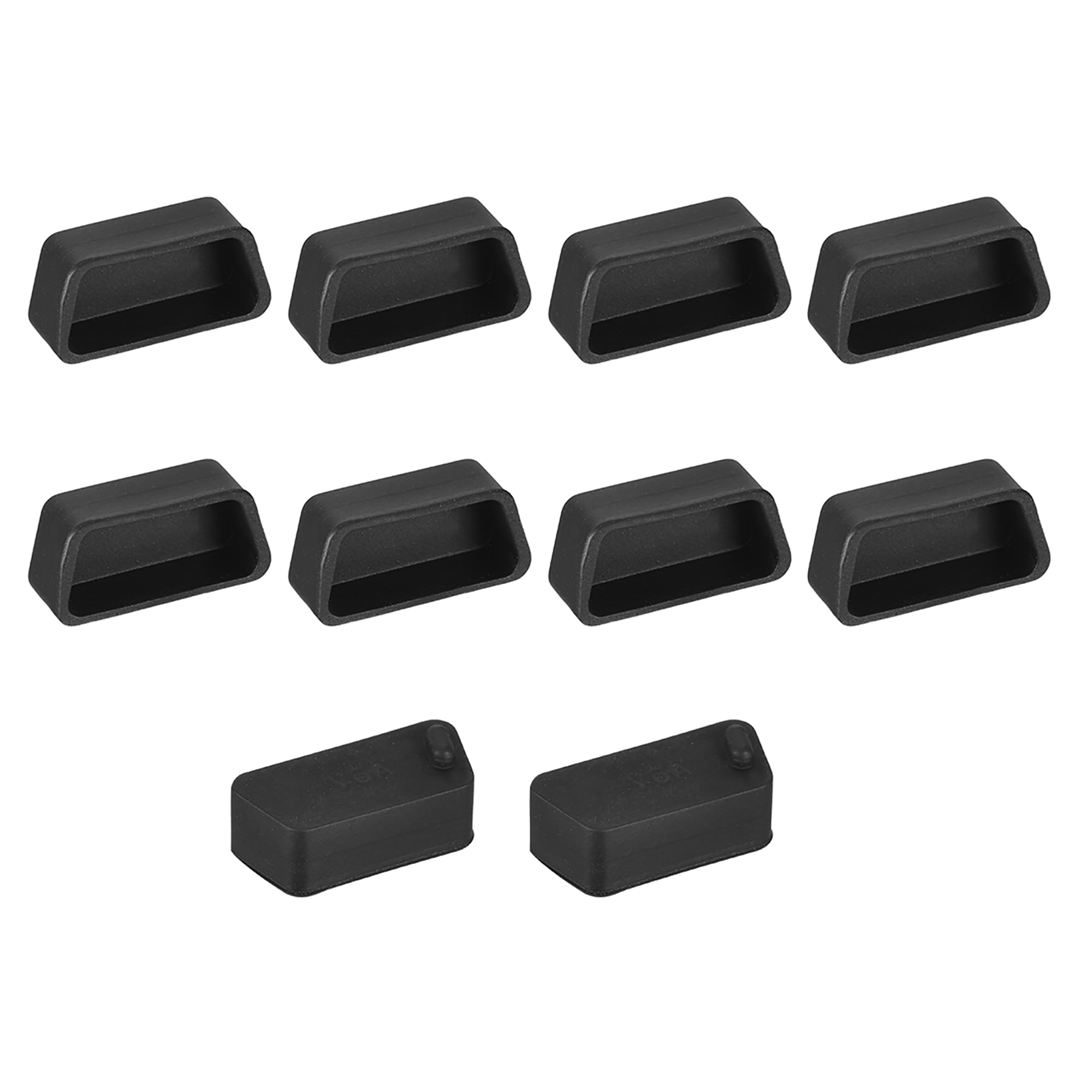 Silicone VGA Port Anti-Dust Stopper Cap Cover for DB9, RS232, Black 10 ...