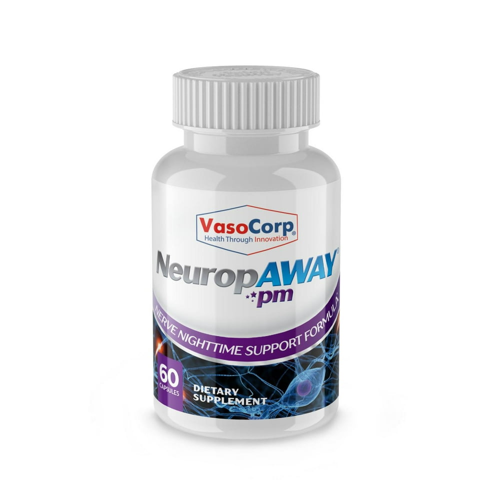 NeuropAWAY PM Nighttime Nerve Support Formula - Walmart.com - Walmart.com