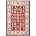 SAFAVIEH Chelsea Raeburn Traditional Wool Area Rug, Burgundy/Ivory, 6 ...