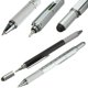 Multi-Tool Pen,6 in 1 Tool with Ballpoint Pen, Touch Screen Stylus ...