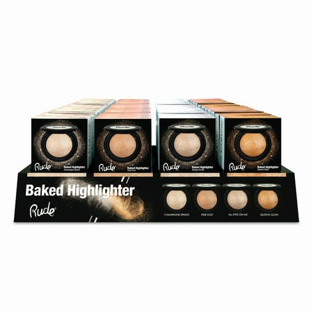 RUDE Baked Highlighter Acrylic Display, 48 Pieces | Walmart Canada