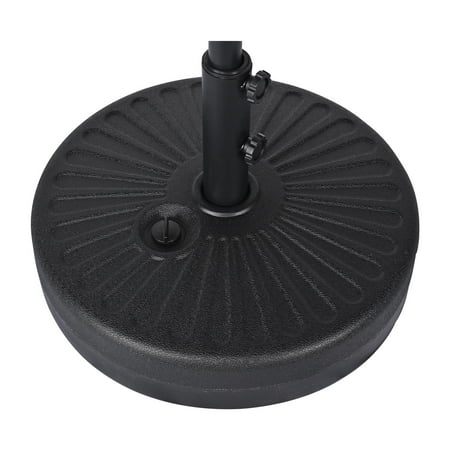 20" Round Patio Umbrella Base Stand, Outdoor Umbrella Base Water Filled ...