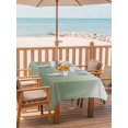 60x84 Tablecloth Rectangle, Sage Green Ombre Outdoor Tablecloth with ...