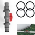 YIGSECU Swimming Pools Hose Coupling Adapter Replacement Plastic ...