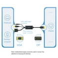 6.56ft VGA to Adapter Cord Male to Male Connectors Cable Wire for ...
