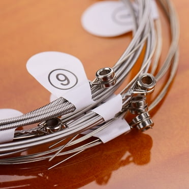 Ziko Electric Guitar Strings 09-42 2 Pack Set Hex High-Carbon Steel and ...