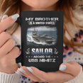 My Brother Is A Sailor Aboard The Uss Nimitz Cvn 68 Coffee Mugs ...