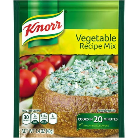 Knorr Recipe Mix Vegetable Dip Mix, 1.4 oz - Walmart.com