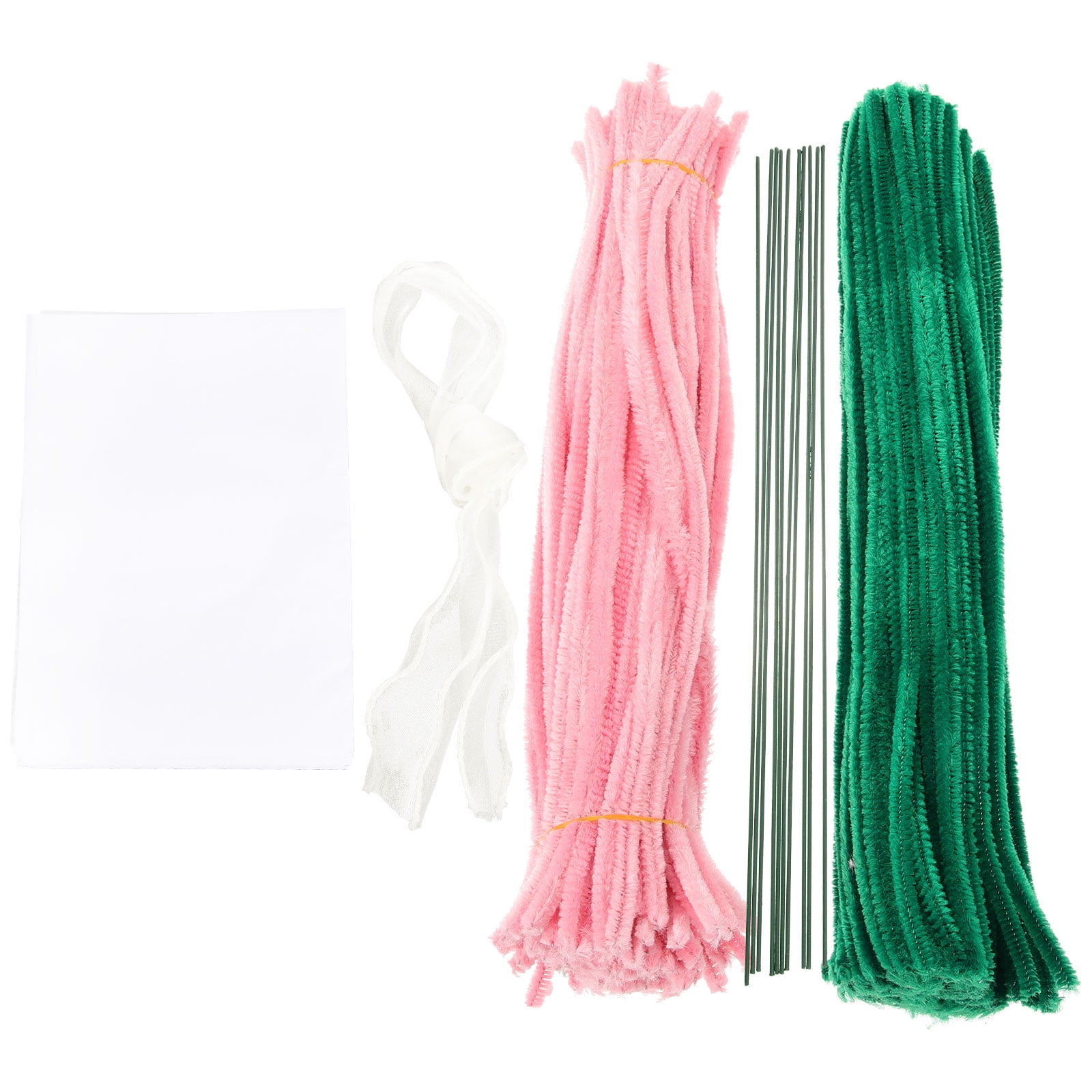 UPGRATOR 20 x Iron Wires Bright and Vivid Colors for Craft Flower Wire ...