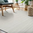 CAMILSON Modern Luxury Geometric Micro Loop Soft Stain Resistant Easy ...