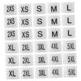 BESTYASH 200Pcs Plastic Hanger Size Markers for Clothes Organization ...