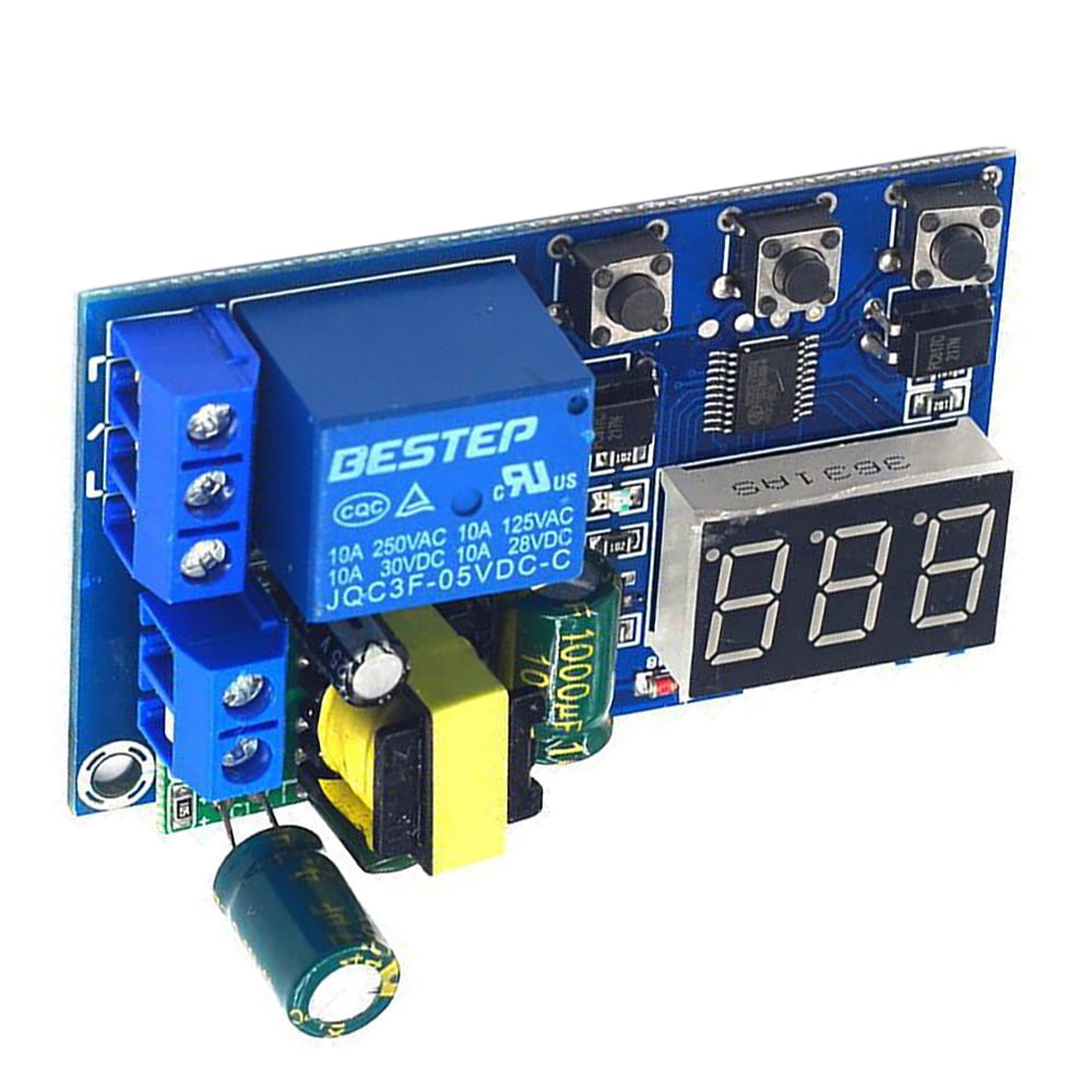 Buy Relay Timing Module 220V Trigger Delay Cycle Timing On-Off Switch ...