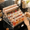 Nail Polish Organizer 7 Layers Nail Polish Holder Acrylic Display Rack ...
