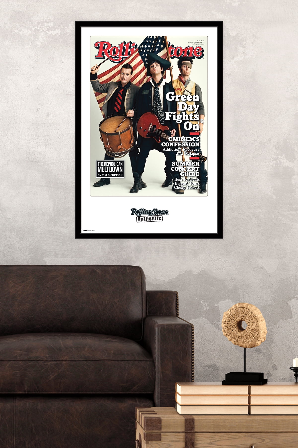 Green Day Rolling Stone Poster