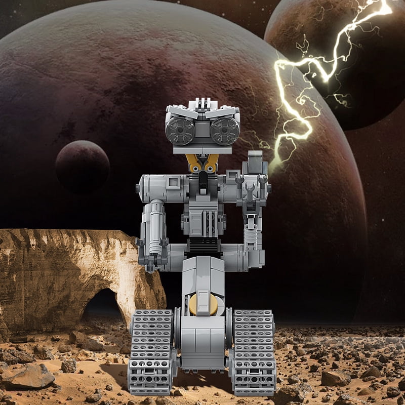 Juguete de rompecabezas con modelo de robot Thunderbolt 5, ensamblaje ...