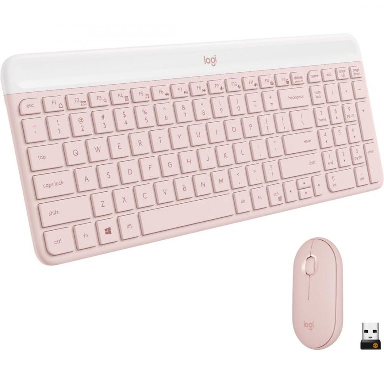 Logitech Pink Keyboard Mk470 100% Original | www.oceanproperty.co.th