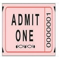 Single Ticket Roll 2000 Tickets Pink [101-P] - Walmart.com