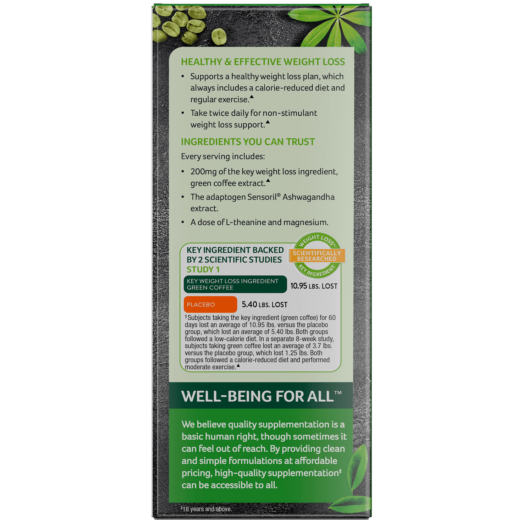 Purely Inspired Adaptogen Plus Lean Green Coffee Capsules - 60 Ct in ...