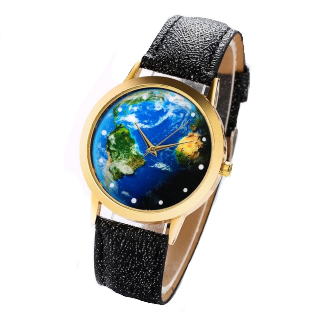 Planet Earth the Americas and Africa from space Wrist Watch-335 ...