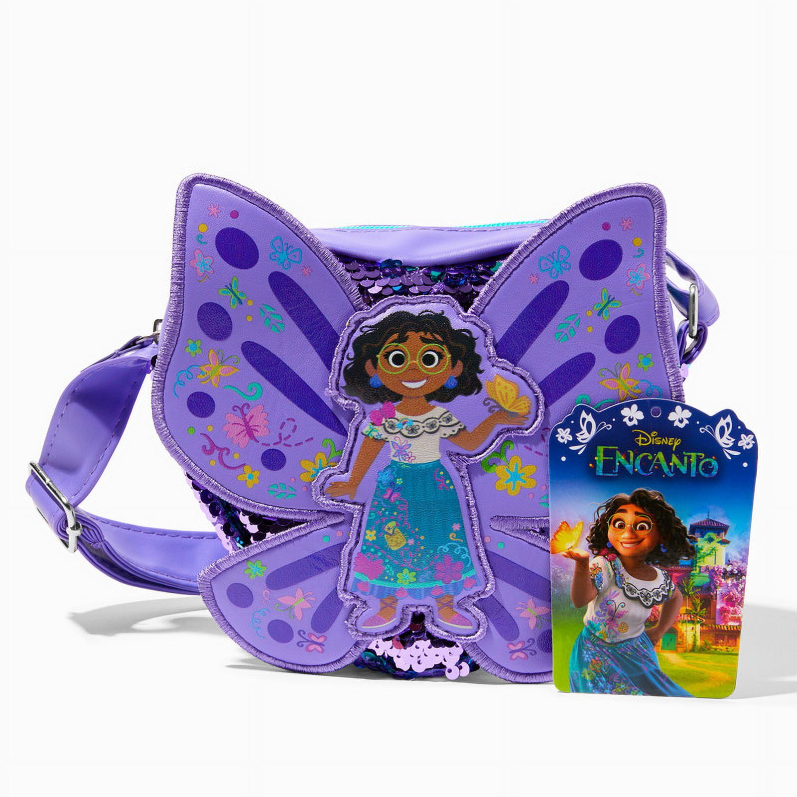 Click here for Claires Girls Disney Encanto Purple Shoulder Bag... prices