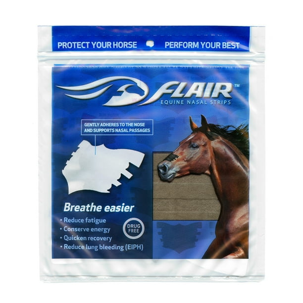 Flair Equine Nasal Strips Flair Equine Nasal Strip Value Pack - Walmart.com
