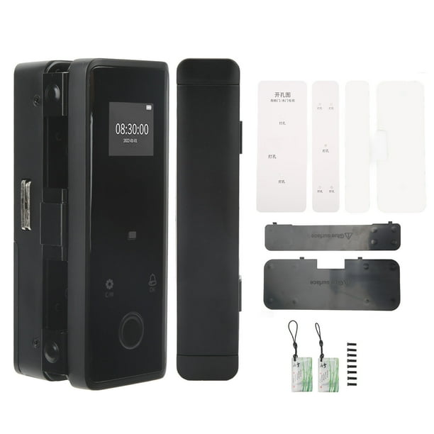Keyless Entry Door Lock,Smart Digital Glass Door Electronic Glass Door ...