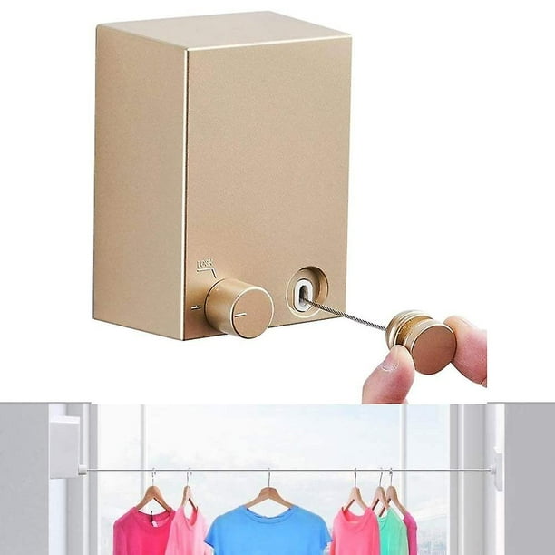 Haoxi 13.8 Ft Retractable Clothesline Indoors, Retractable Clothes Line ...