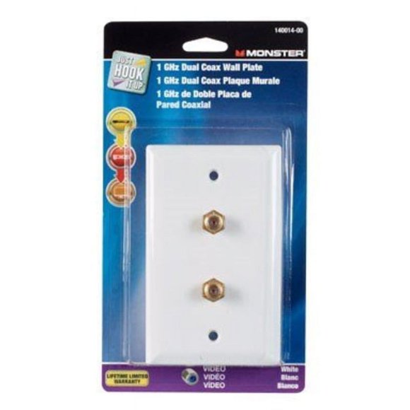 Dual Coax Wall Plates