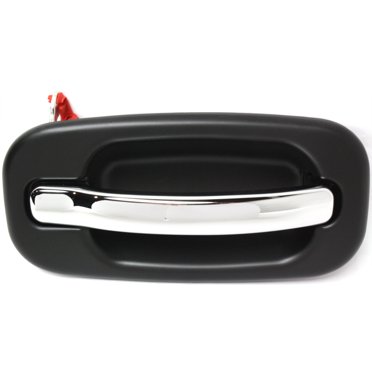 Red Hound Auto Front Driver Side Exterior Chrome Door Handle Trim Cap ...
