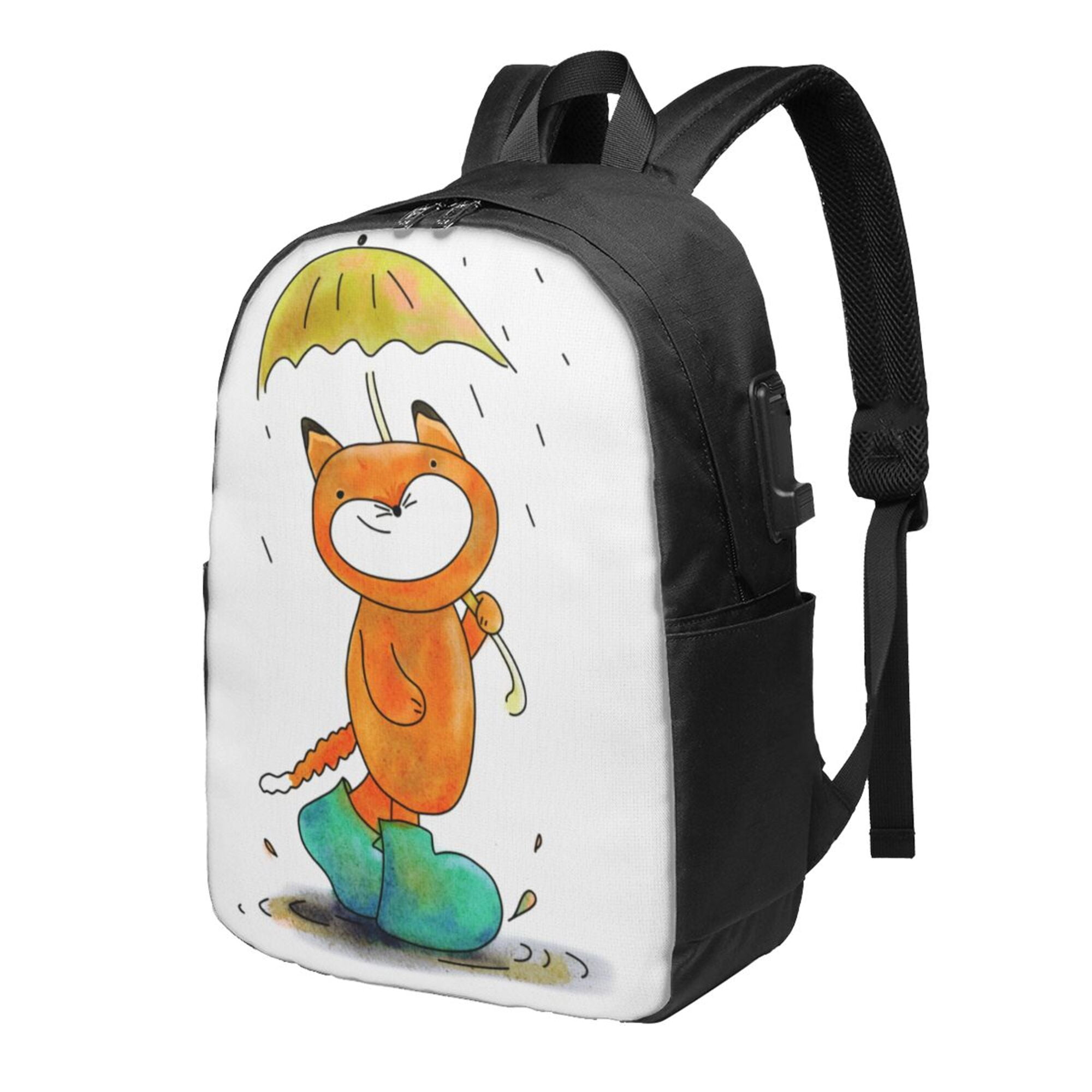 YFYANG 17" Laptop Backpack, Cute Fox Fashion Travel Work Backpack with ...