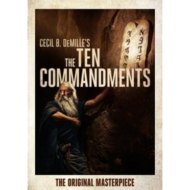 The Ten Commandments (DVD), Paramount, Drama - Walmart.com