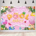 chencehns Summer Pool Party Background Swimming Theme Birthday Party ...