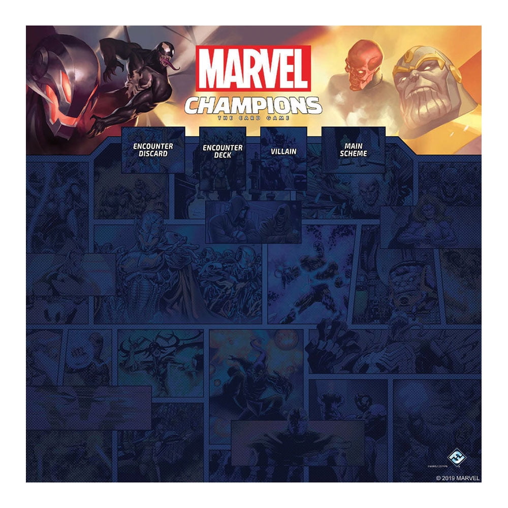 Marvel Champions LCG: 1-4 Player Game Mat - Walmart.com