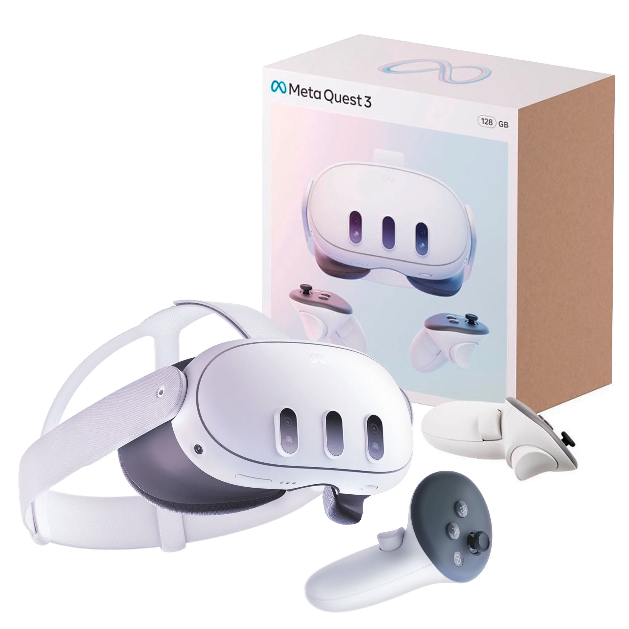 LENTES REALIDAD VIRTUAL META QUEST 3 128GB 4K+ 2064 x 2208 KIT ASGARD’S ...