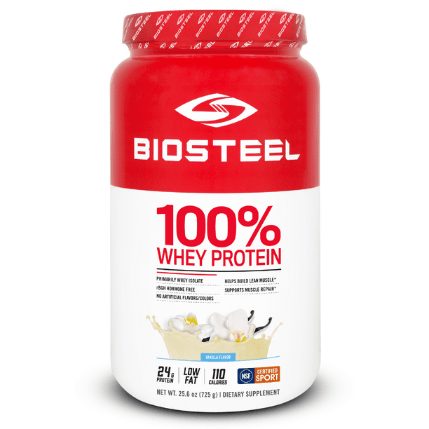 BioSteel 100% Whey Protein Powder, rBGH Hormone Free and Non-GMO Post ...