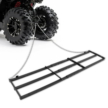 AOILE 8/6/4FT Drag Harrow Driveway Grader, Heavy-Duty Power Rake with ...