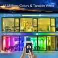 OhhGo Smart Light Bulbs, RGB Color Changing Light Bulbs with Bluetooth ...