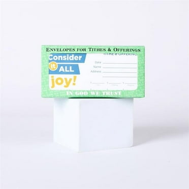 Tithe and Offering Envelope -"Give" - Box of 100 - NIV Scripture ...