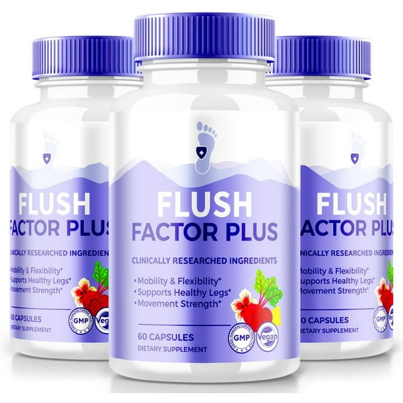 Flush Factor Plus Capsule Supplement - Factor FlushPlus Pills Natural ...