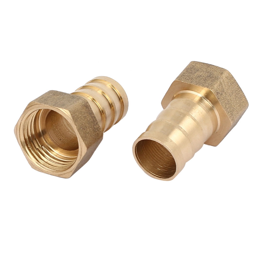 Filetage femelle 1/2" BSP Raccord cannelé 16 mm raccord tube laiton ...