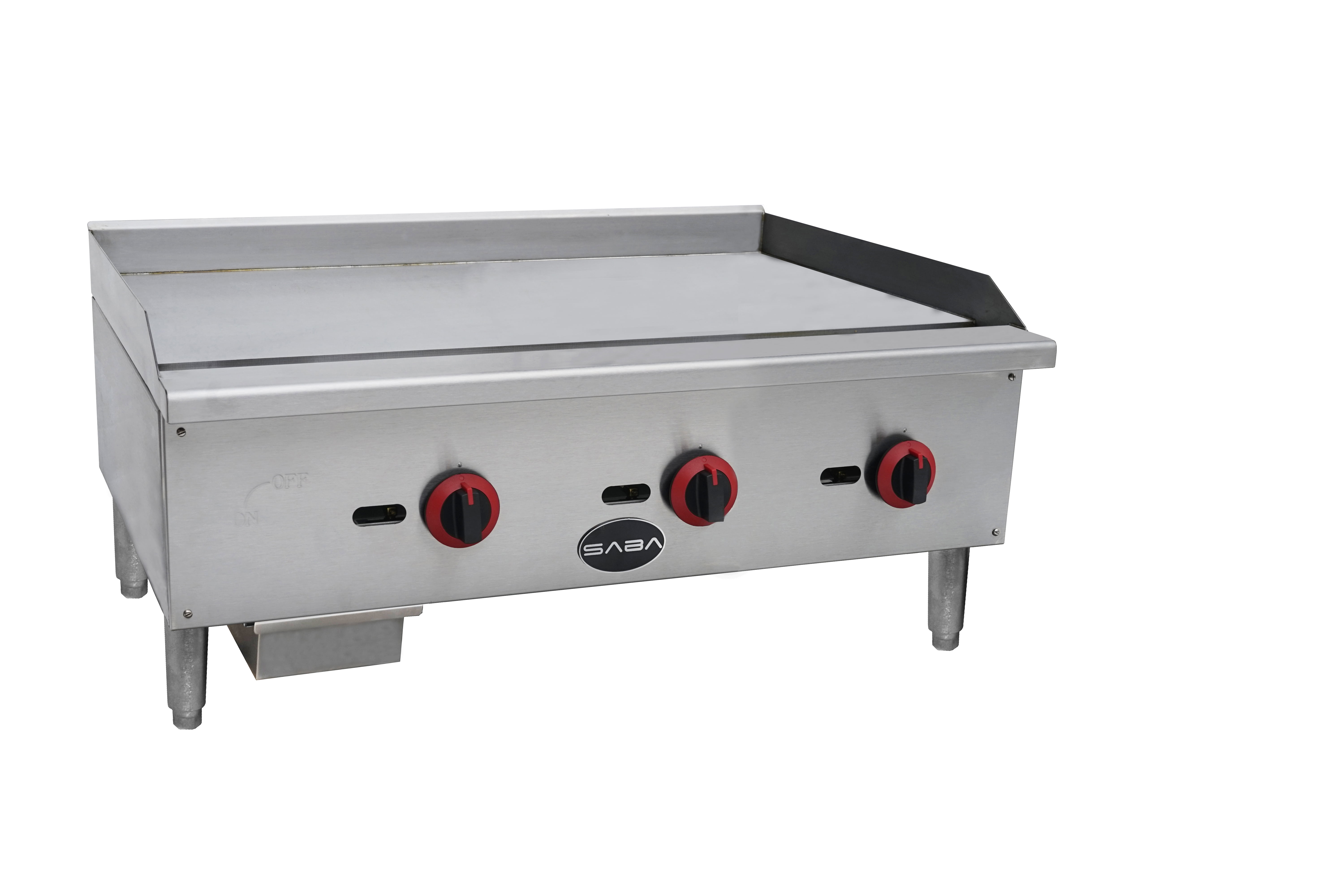 Heavy Duty Commercial Stainless Steel 36" Gas Griddle - Walmart.com
