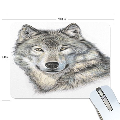 POPCreation Wolf Mouse pads Gaming Mouse Pad 9.84x7.87 inches - Walmart.com