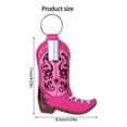 12x Western Cowboy Boot Lipsticks Holder Keychains Perfect for Standard ...