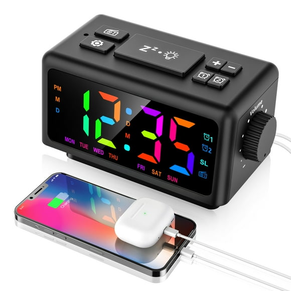 7 Day Programmable Alarm Clock