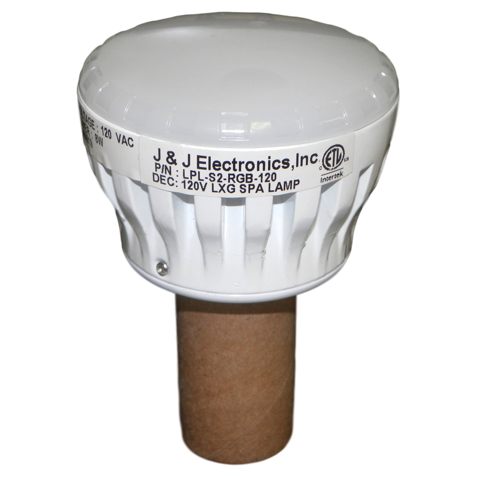 J&J LPL-S2-RGB-120 120V LXG Series ColorSplash LED Spa Lamp - Walmart.com