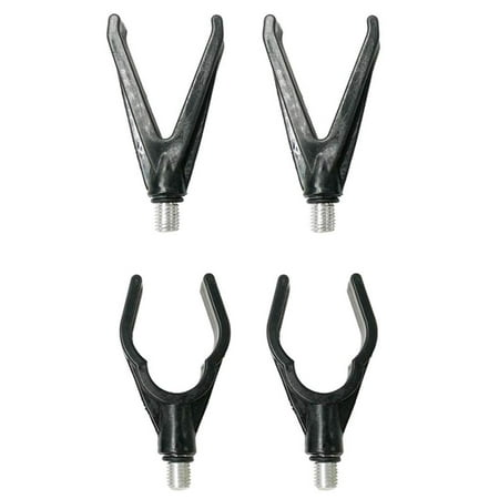 stanreset 4Pcs Fishing Rod Rests U/V-Head Rod Butt Rests Grippers ...