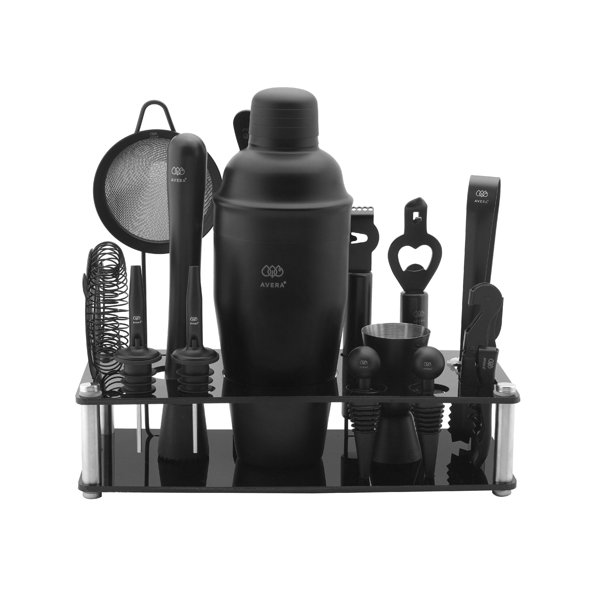 Kit de Bartender y Cocteleria Profesional AVERA 14 Piezas SB14N ...